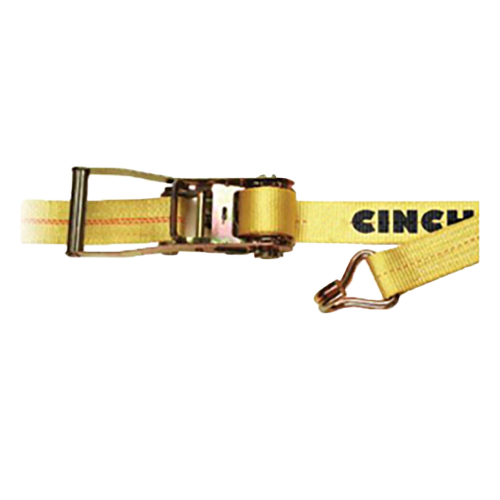 2" x 30' CINCH RITE® Ratchet Straps w/ Wire Hooks- 3500 LBS WLL ...