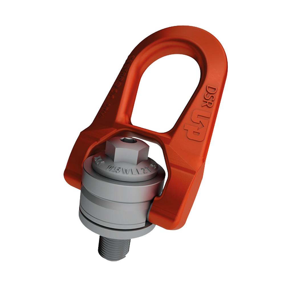 3/8"-16 CODIPRO DOUBLE SWIVEL HOIST RING UNC WLL 1600 LBS- DSR U 038 U ...